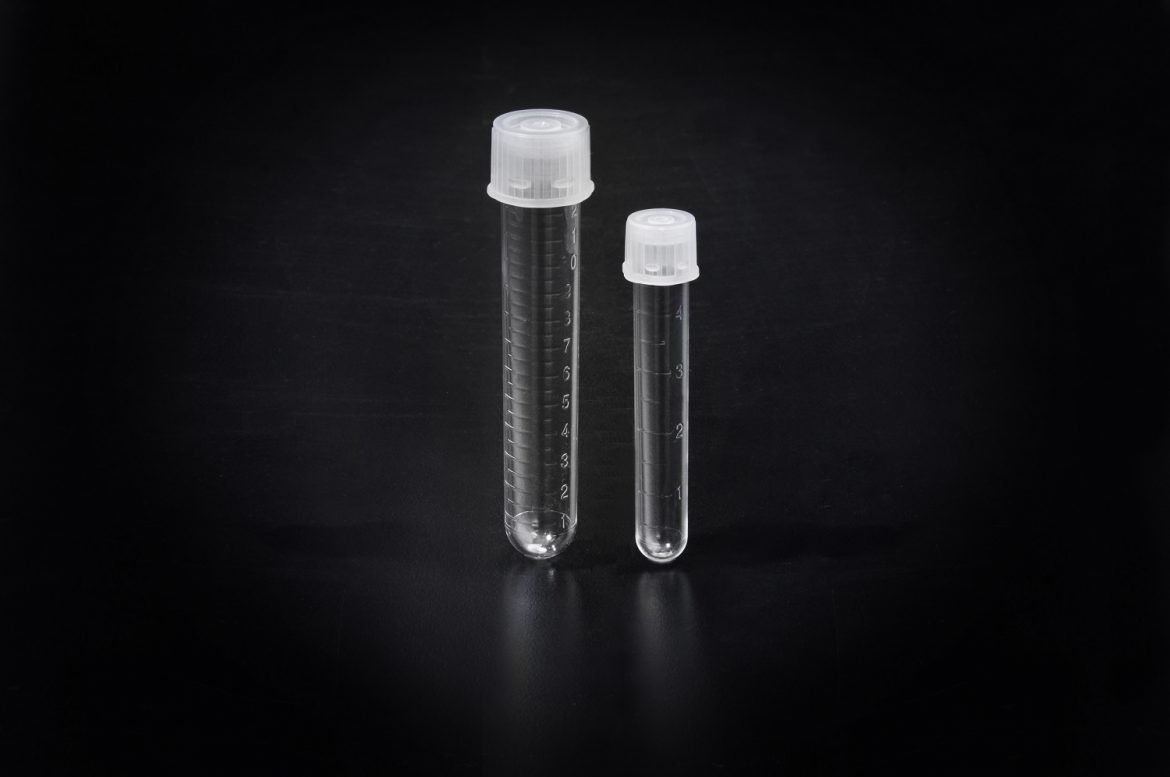 Snap cap round bottom tubes PS, 5ml, 500 pcs. | Bioswisstec