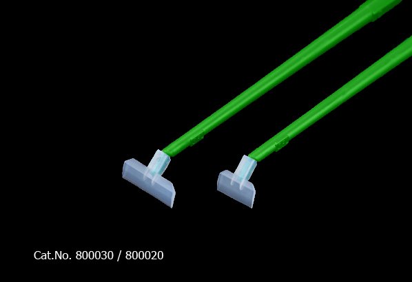 Cell Scraper PP "the original", 13mm soft blade PE, 100 pcs. | Bioswisstec