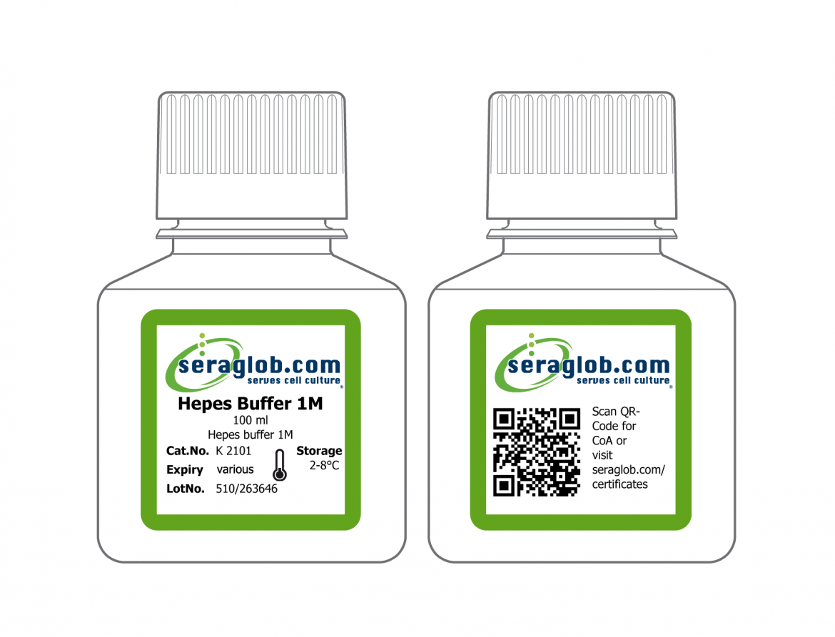 Hepes buffer 1M, 500 ml | Bioswisstec